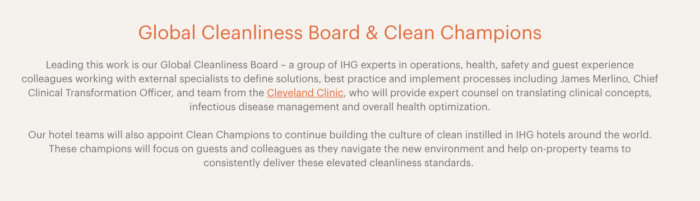 IHG Clean Promise - 인터컨티넨탈 그룹의 새로운 호텔 청소정책 - Fly with Moxie Travel Blog