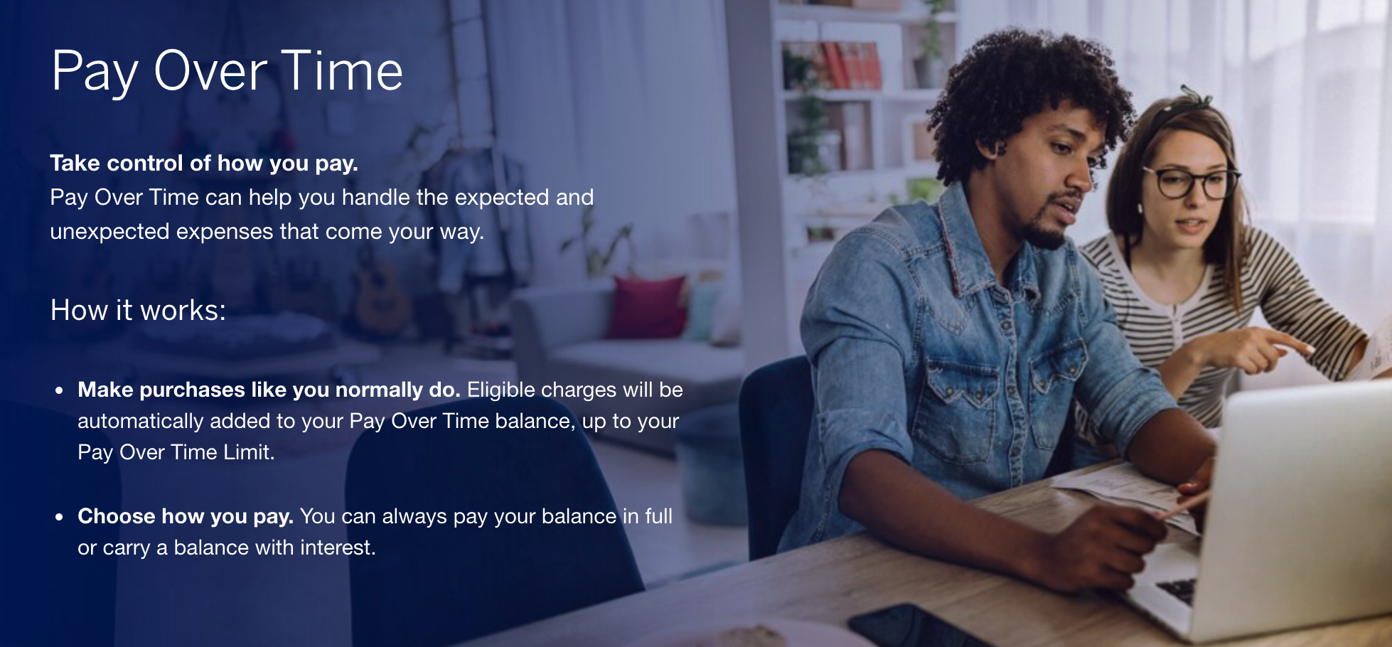 Pay Over Time from American Express - 등록시 2만 포인트 오퍼 - Fly with Moxie ...