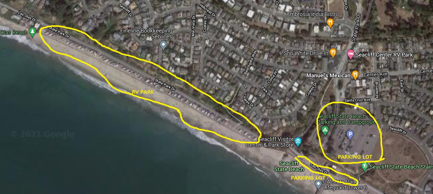 [TRAVEL REPORT] Seacliff State Beach CA - Fly with Moxie Travel Blog