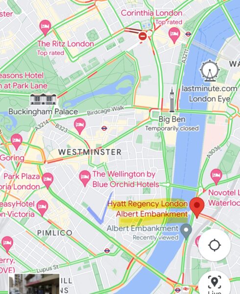 London Trip and Hyatt Regency London Albert Embankment Review - Fly ...